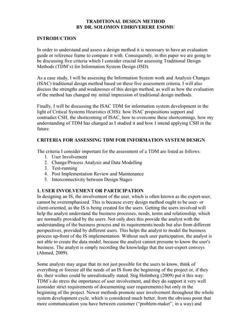 Traditional procurement method | DOCX