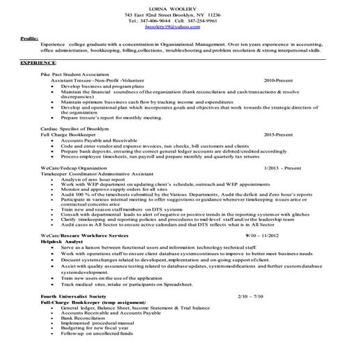 resume 6 | PDF