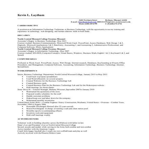 LaythamResume | DOCX