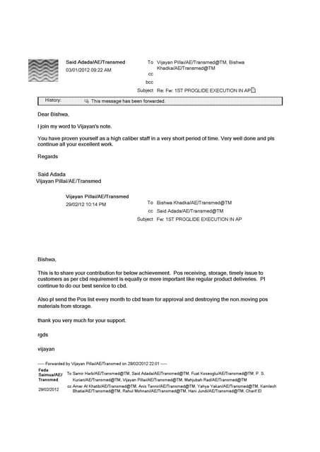 Appreciation Email | PDF