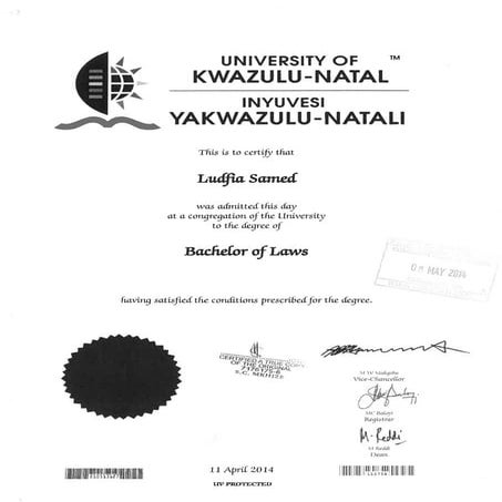 Degree certificate and Academic Record | PDF
