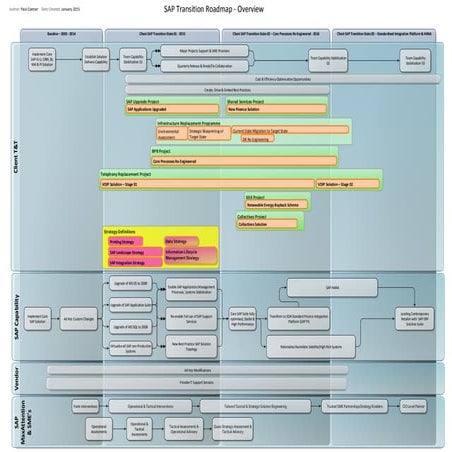 Non Client SAP Technology & Architecture Roadmap | PDF