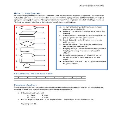 Programlamanın Temelleri | DOCX