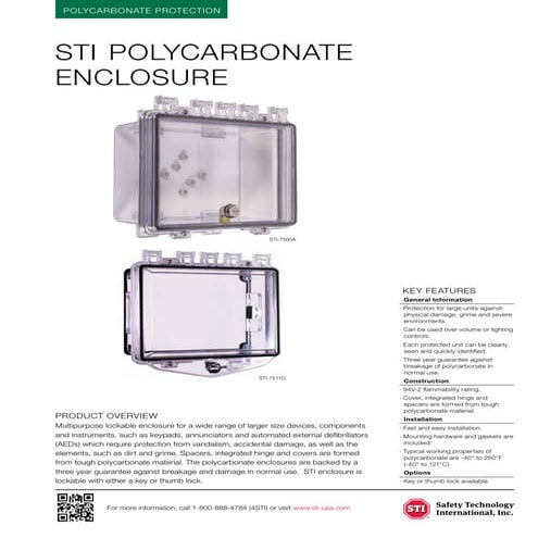 STI 7551 Data Sheet | PDF