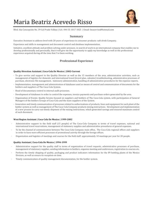 Gabriela Lilian Domínguez Enríquez curriculum vitae ingles | PDF