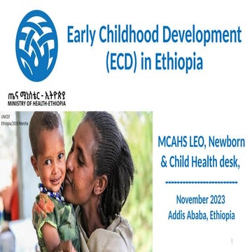 Early Childhood Care and Development (ECCD) | PPTX