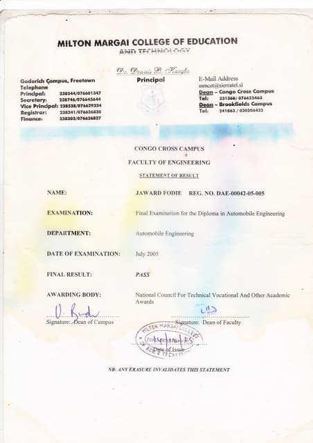 Technical N4 Certificate | PDF