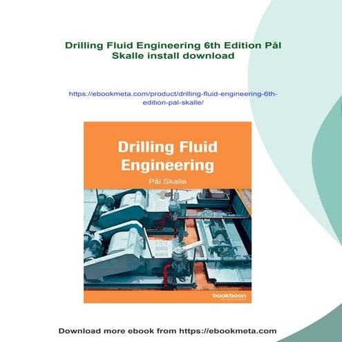 Drilling Fluid Engineering 6th Edition Pål Skalle | PDF