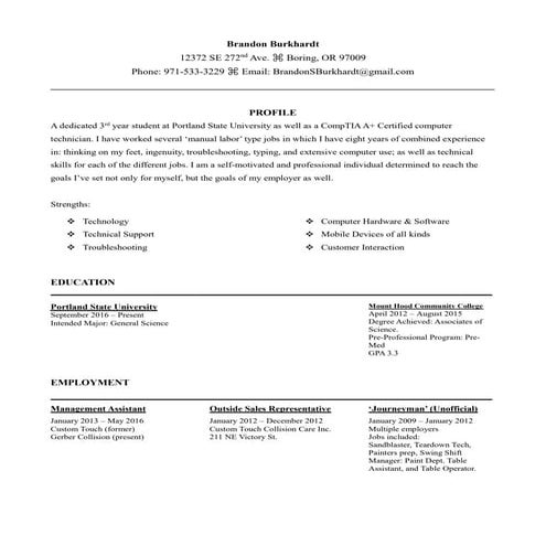Jeremy Resume | DOCX