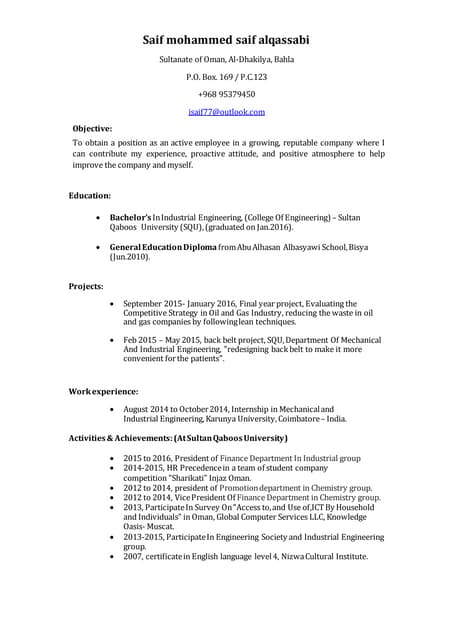 CV SATISH KUNDU | DOC