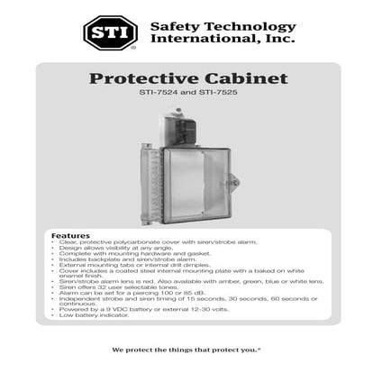 STI 7524 Instruction Manual | PDF