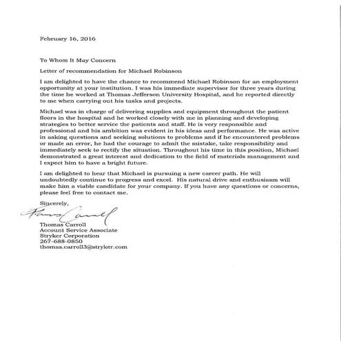 rec letter | PDF