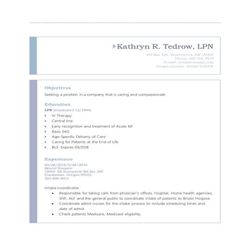 Kedesha Costley-Lawrence Resume 1022016 | DOCX