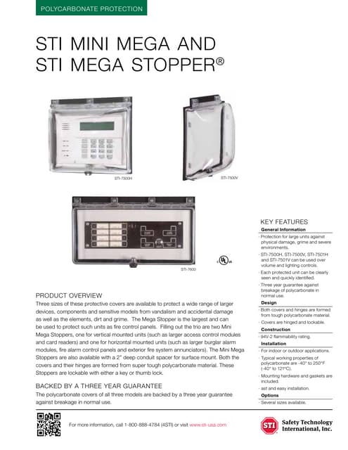 STI 6520S Data Sheet | PDF