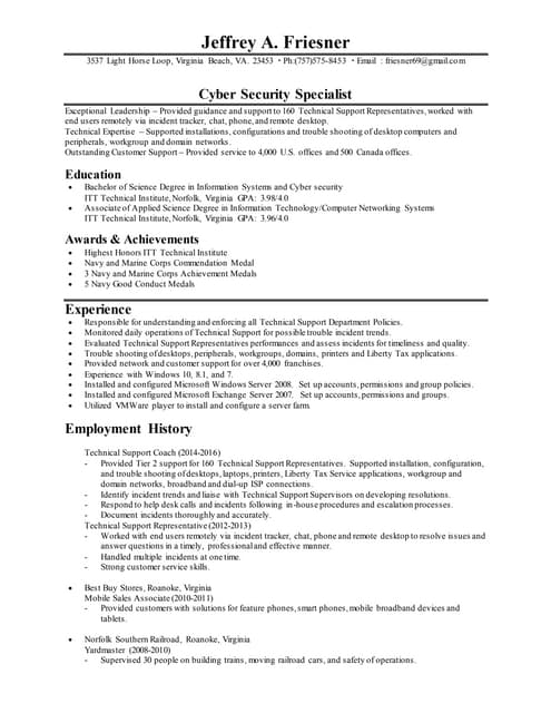 Professional resume | PDF