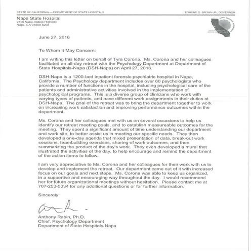 Reference Letter Corona | PDF