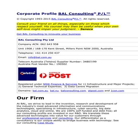Corporate Profile | PDF