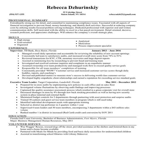 Dee Alston Resume | DOCX