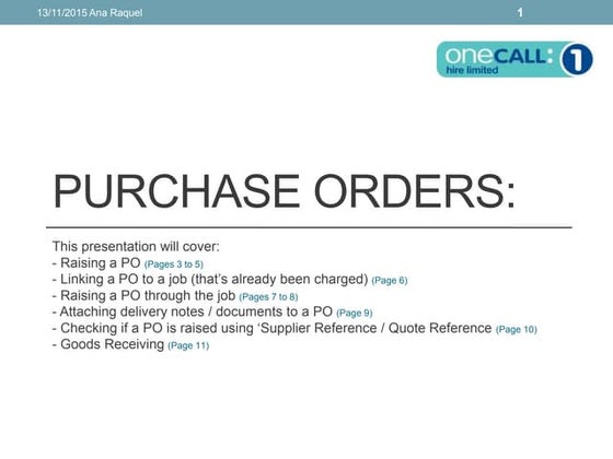 Goods received note | PPT
