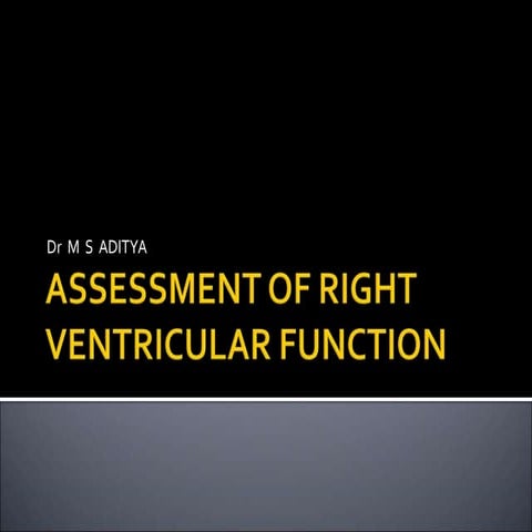 2025 ASE Right Heart and PH Guidelines (Cardiac Imaging Symposium) | PPTX