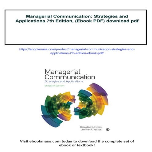 Managerial Communication: Strategies and Applications 7th Edition ...