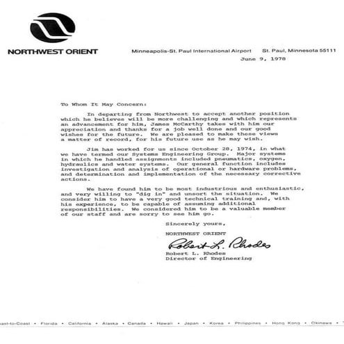 NWA Recommendation Letter | DOCX