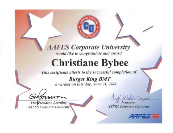 FMP Certificate | PDF