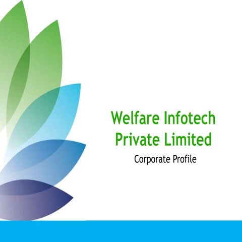 Welfare Company Profile | PPTX