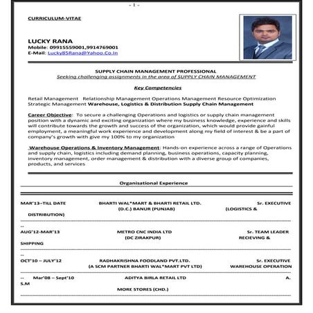 Store-Incharge-Resume | DOCX
