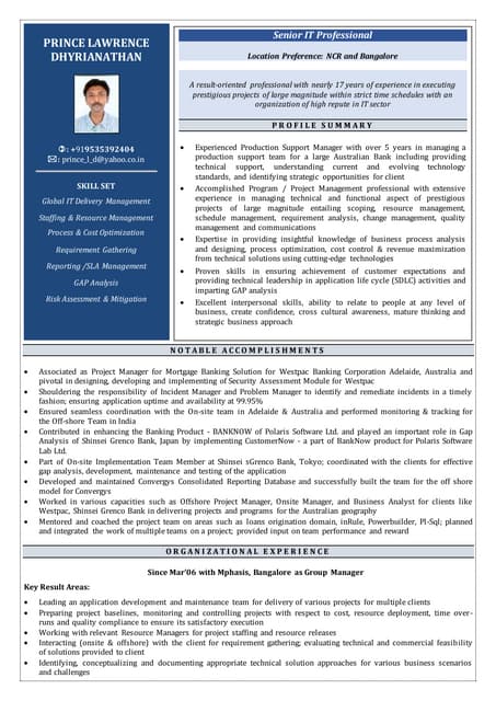 Resume_FLEXCUBE | PDF