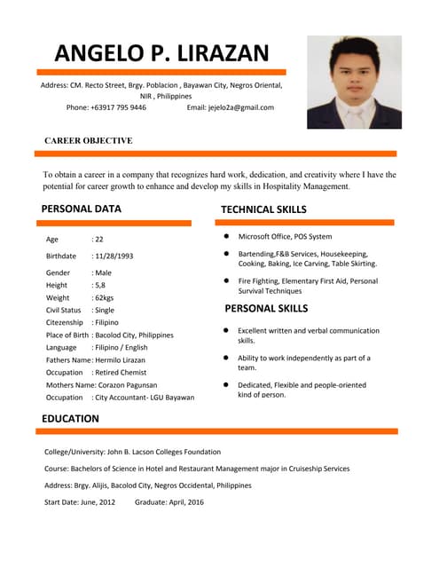 My Resume | DOC | Technology & Computing