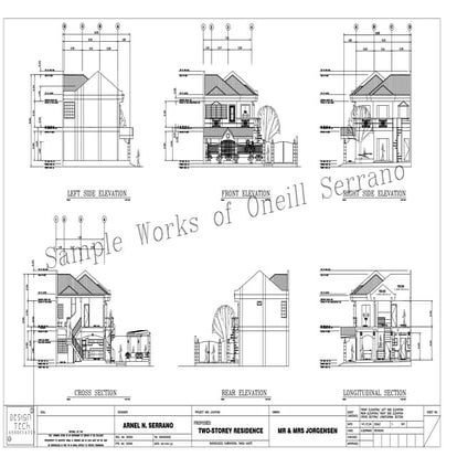 Buensuceso Subd ELEVATIONS | PDF