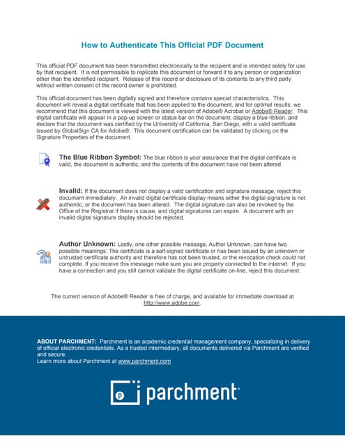 8523157_eTranscript | PDF | Undergraduate Education | College Education