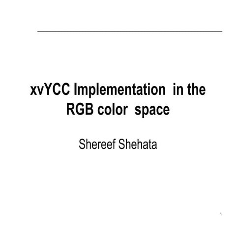 xvYCC_RGB | PDF
