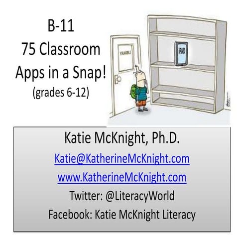 75 Classroom Apps in a Snap! | PPT