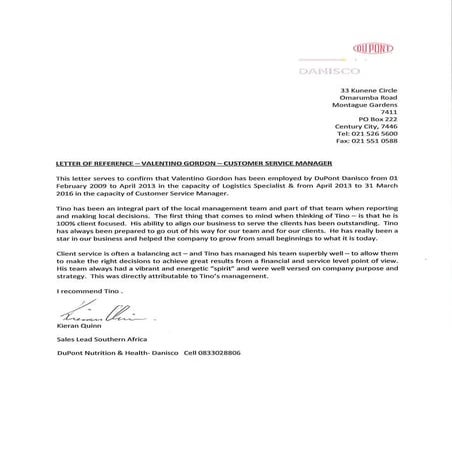 Reference Letter 2 | PDF