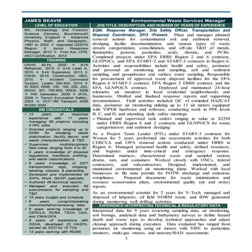 Terry Schaffer Resume Final 11 June 15 | PDF