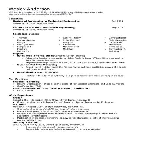 Arielle Briscoe's Resume(3) | PDF