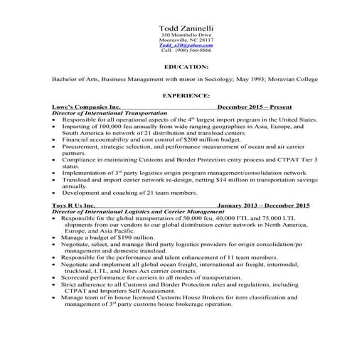 Curriculum Vitae Carlos Herrera 2016 | DOCX