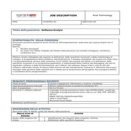 Software_analyst | PDF