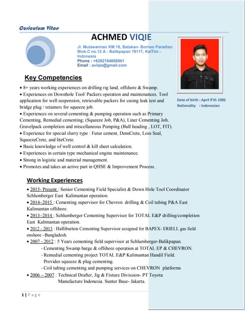 CV Piping | DOC | Civil Engineering Industry | Industries