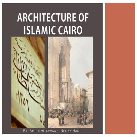 Architecture of Islamic Cairo | PDF