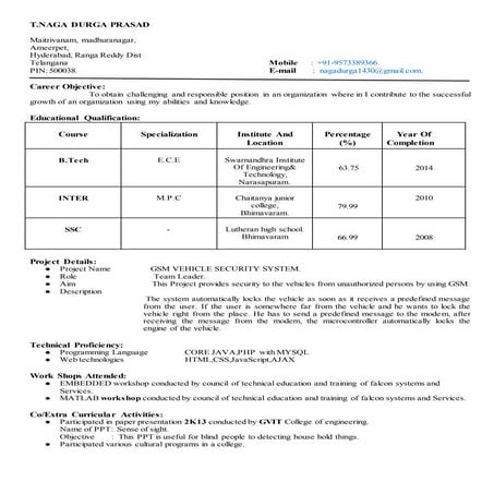 resume | DOCX | Programming Languages | Computing