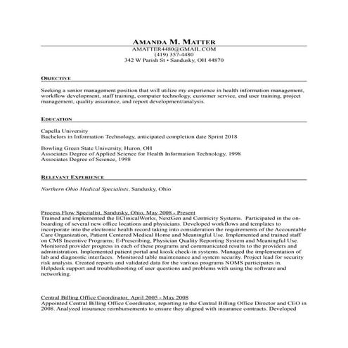Amanda Halilovic_General Resume 8142015 | PDF