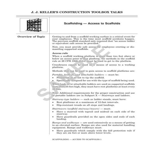 Affix Scaffolding Brochure | PDF