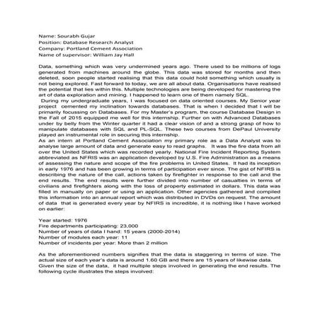 Internshipreport_SourabhGujar | PDF