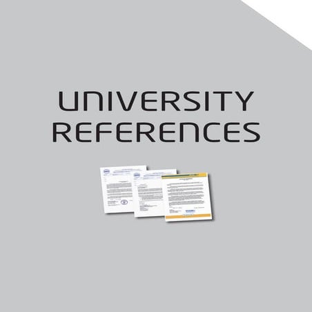 University References | PDF