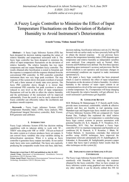 Fuzzy logic system | PPTX