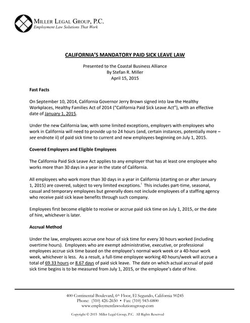 Service incentive leave | PDF