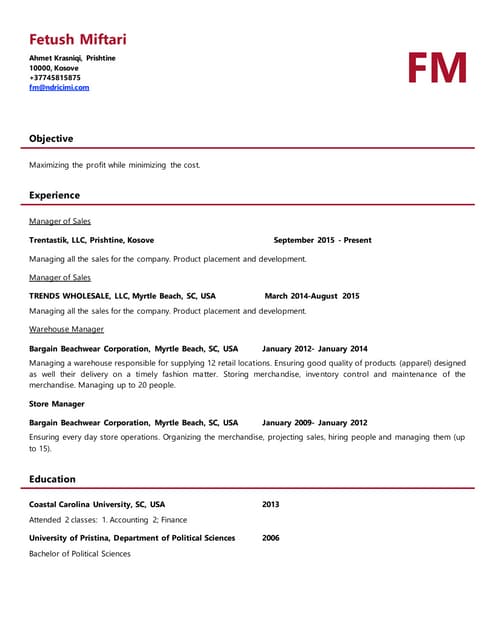 Resume_Symplicity | PDF